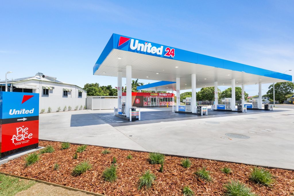 United Petroleum Service Station, Rockhampton - Adams + Sparkes Town ...