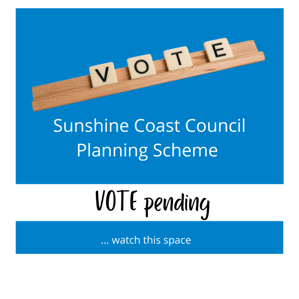 Sunshine Coast Council – vote pending - Adams + Sparkes Town Planning